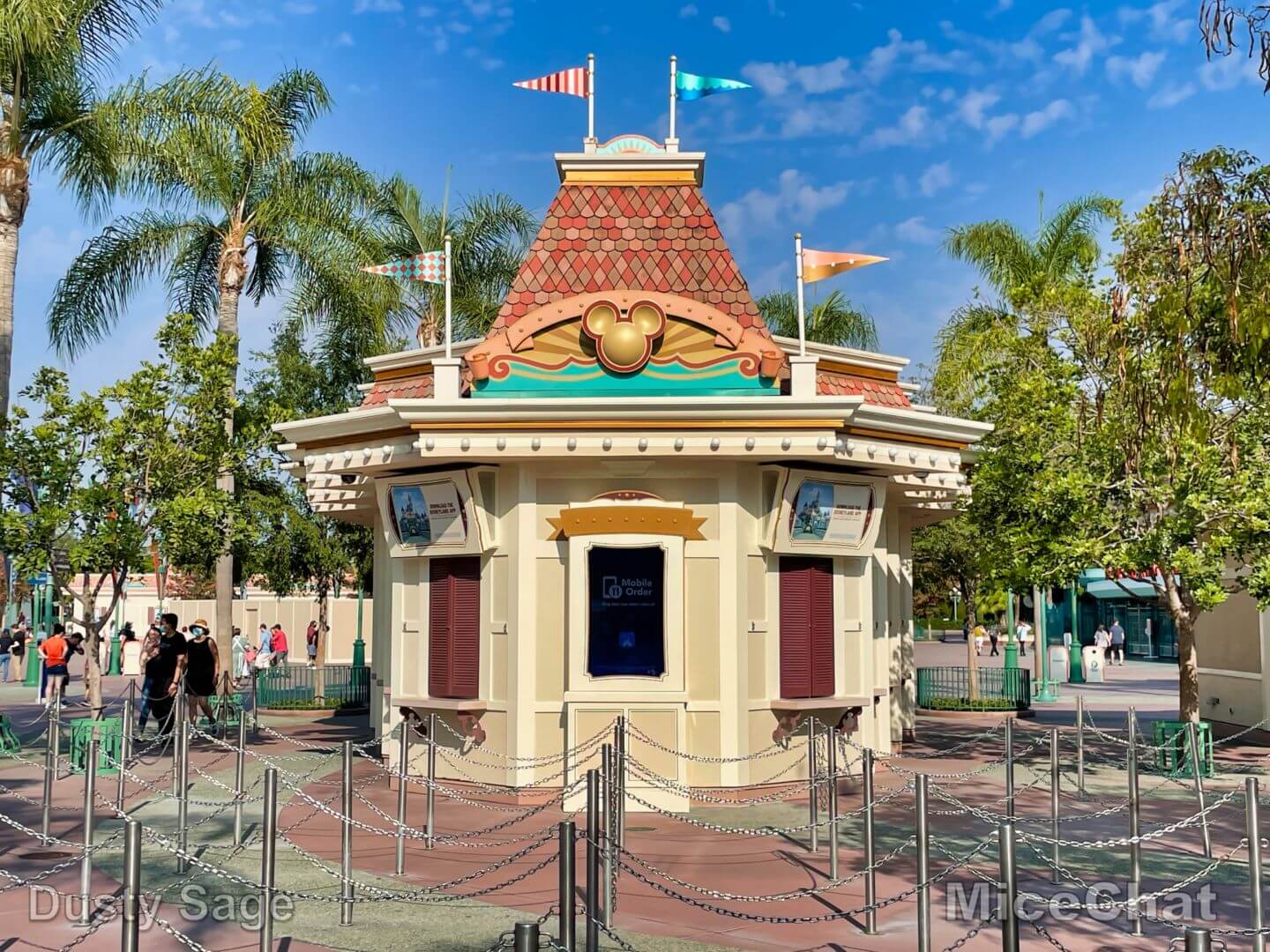 Disneyland Main Entrance Ticket Booth